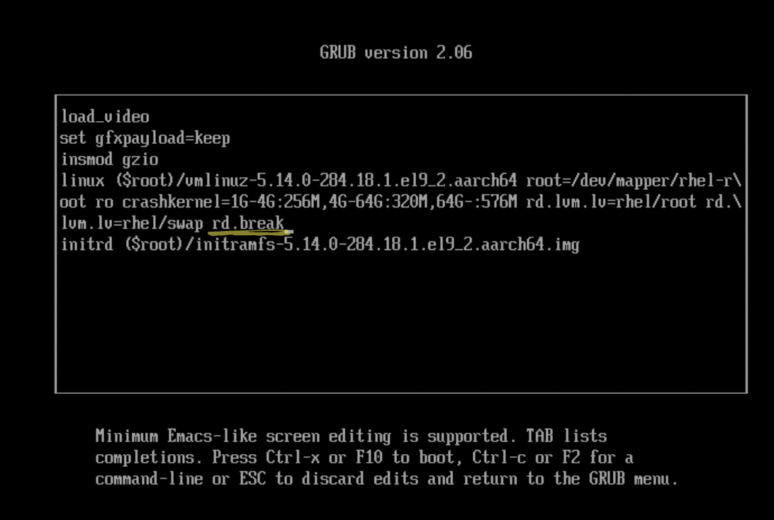 How to reset the root password on RHEL 9 - SysOpsPro